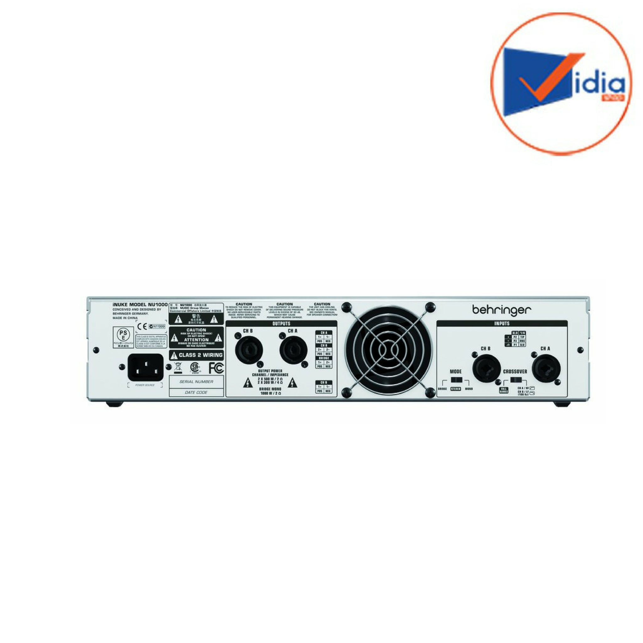 MAIN BEHRINGER iNUKE NU1000 – VIDIA