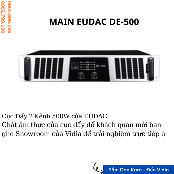 Cục đẩy EUDAC DE-500 – VIDIA