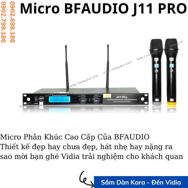 Micro BFaudioPro J11 Pro – VIDIA