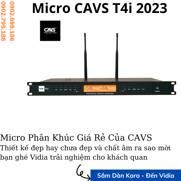 Micro CAVS T4i 2023 – VIDIA