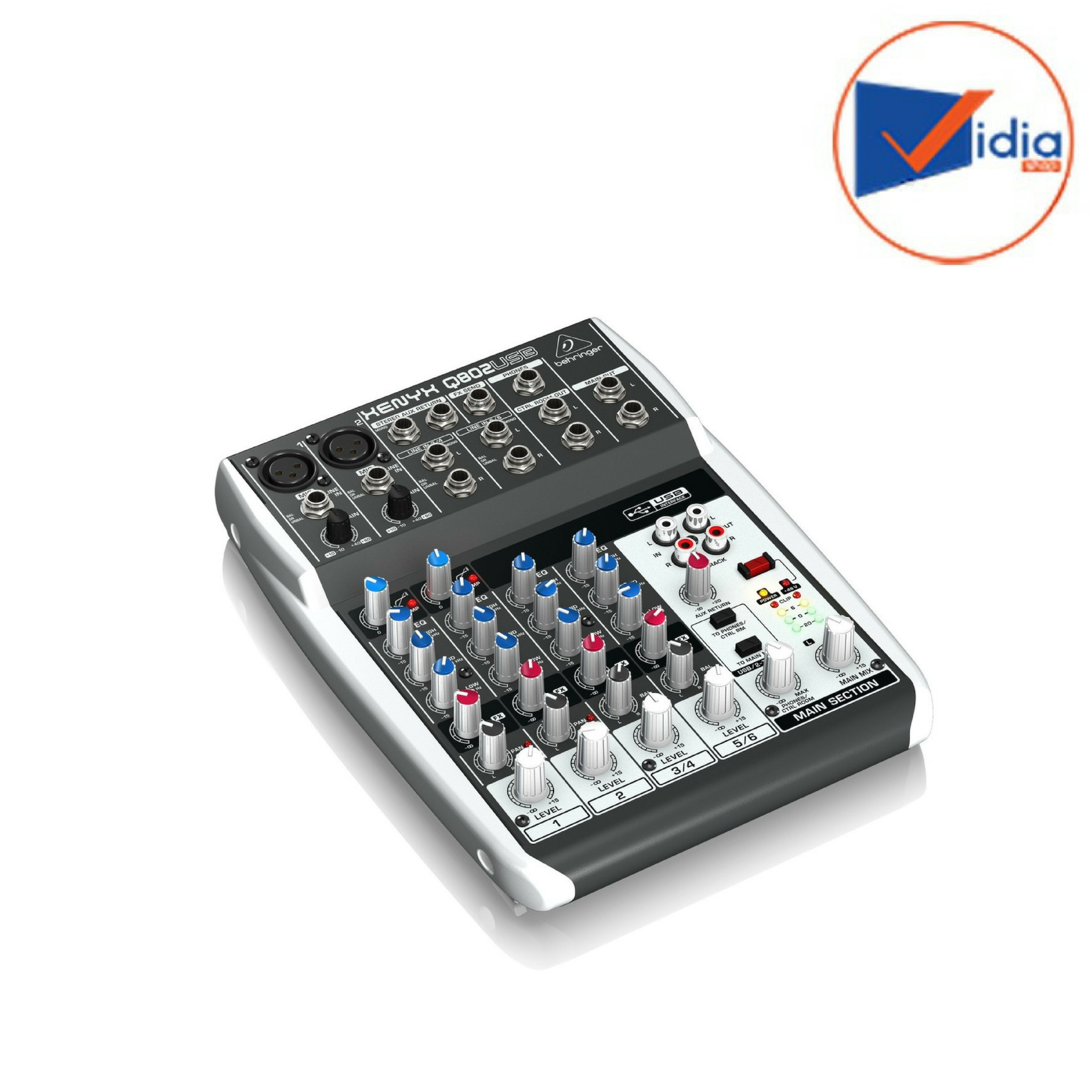 MIXER BEHRINGER Q802USB – VIDIA
