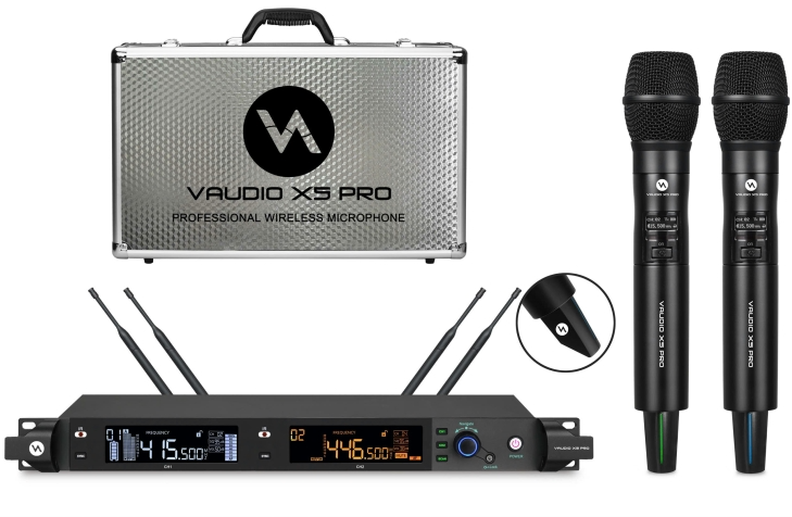 Micro Không Dây Vaudio X5 Pro – VIDIA