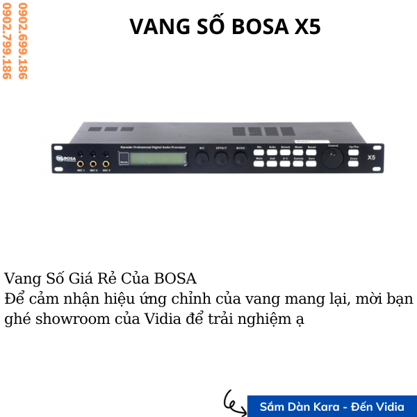 Mixer Bosa X5 Bluetooth – VIDIA