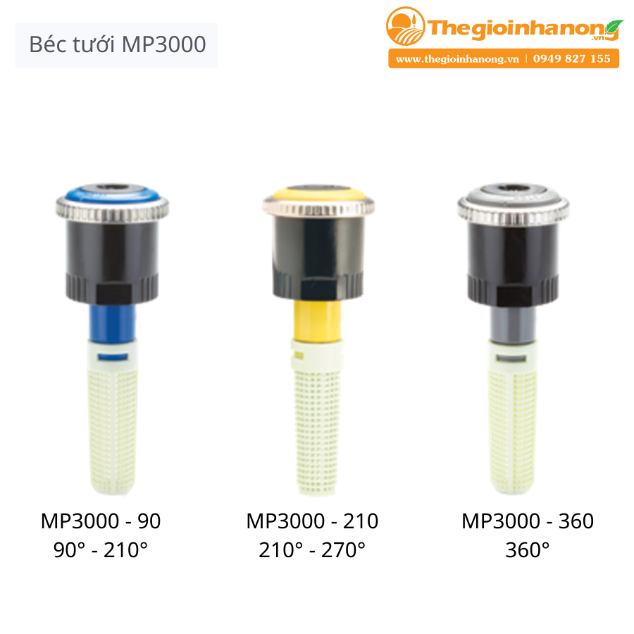 BÉC TƯỚI MP3000 – Thế Giới Nhà Nông