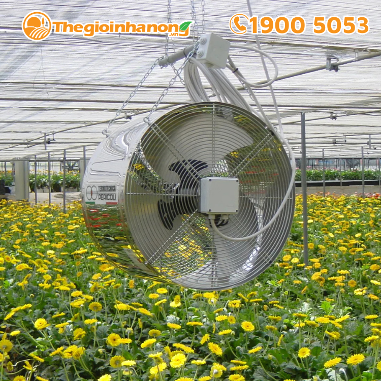 Quạt đối lưu không khí trong nhà màng FF400 – Thế Giới Nhà Nông