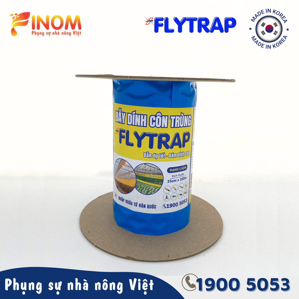 BẪY DÍNH CÔN TRÙNG FLYTRAP - DẠNG CUỘN (15cm*20m) – Thế Giới Nhà Nông