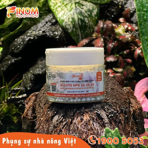 PHÂN TAN CHẬM K-COTE 15-15-15+TE - 50G – Thế Giới Nhà Nông