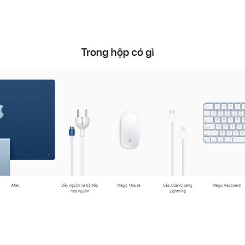 iMac M3 24-inch MQR93SA/A (M3 8 Core CPU | 8 core GPU | 8GB | 256GB SS ...