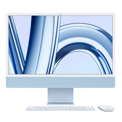 iMac M3 24-inch (M3 8 Core CPU | 10 core GPU | 16GB | 512GB SSD | Blue ...