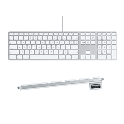 Magic Keyboard with Numeric Keypad, US English, Silver MQ052ZA/A ...