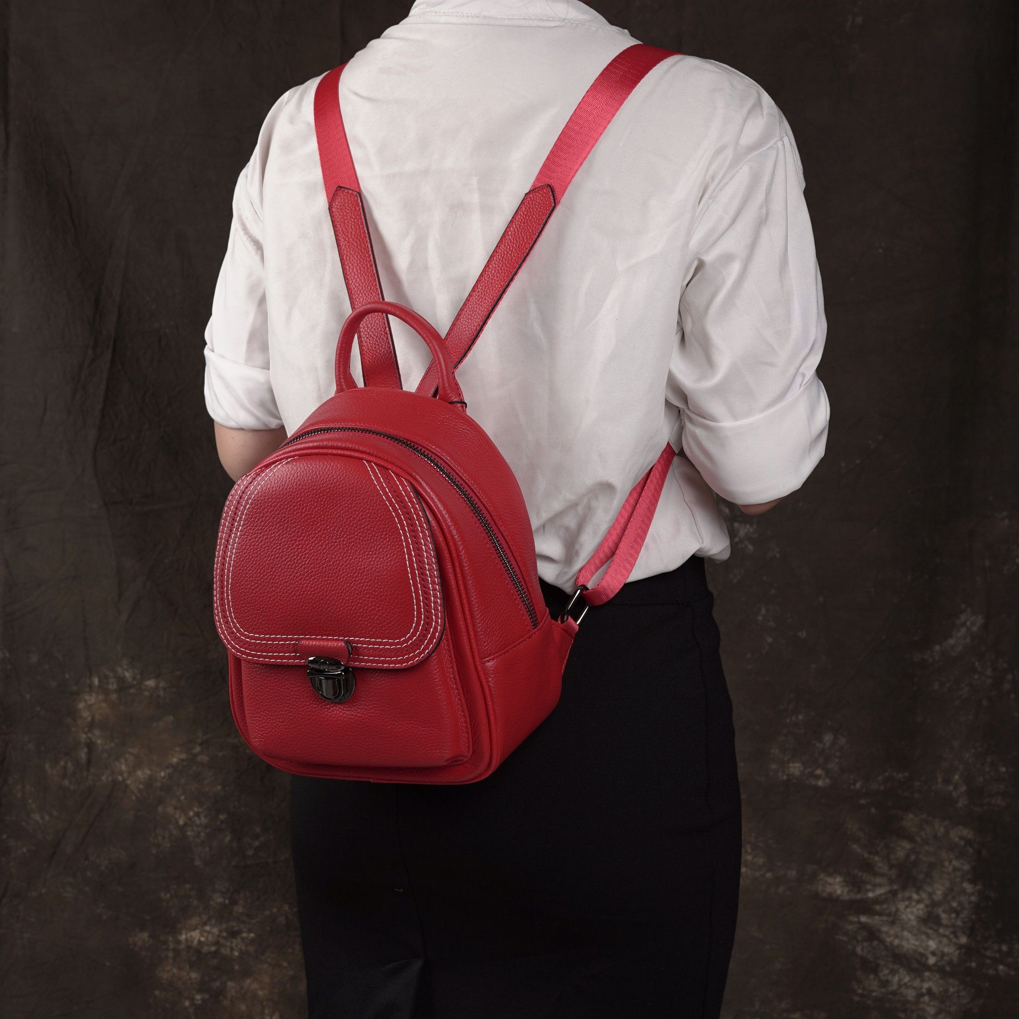 Balo mini nữ da bò phong cách trẻ trung - 941140 – #1 đồ da nam nữ giá tốt