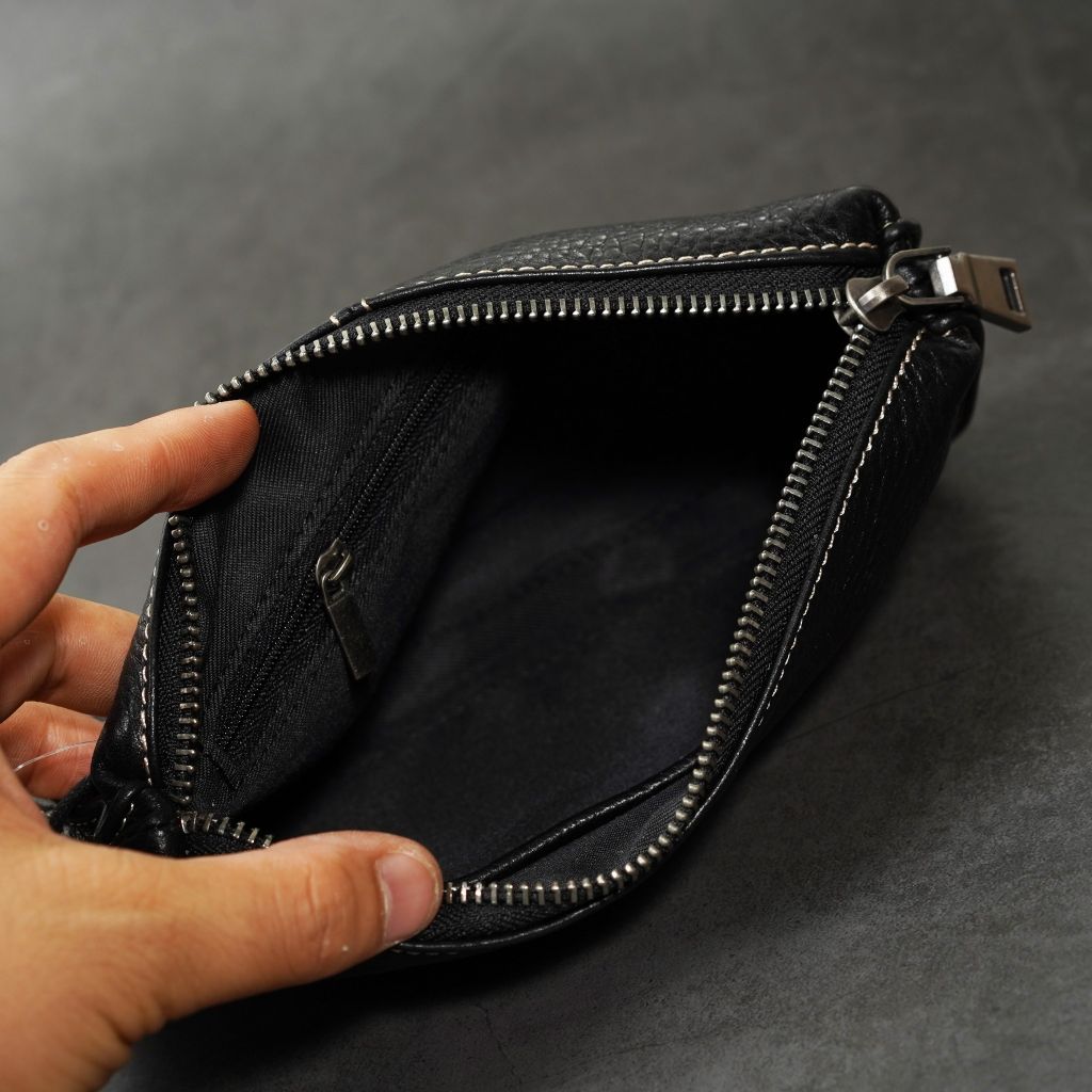 Ví dài cầm tay da mềm một khóa - 1427140 – #1 đồ da nam nữ giá tốt