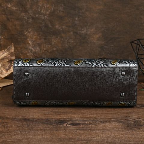 Túi xách nữ da bò dập họa tiết nổi bật - 3851731 – #1 đồ da nam nữ giá tốt