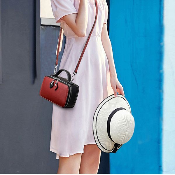 Túi xách nữ da thật dáng hộp thời trang sang trọng - 1445678 – #1 đồ da ...