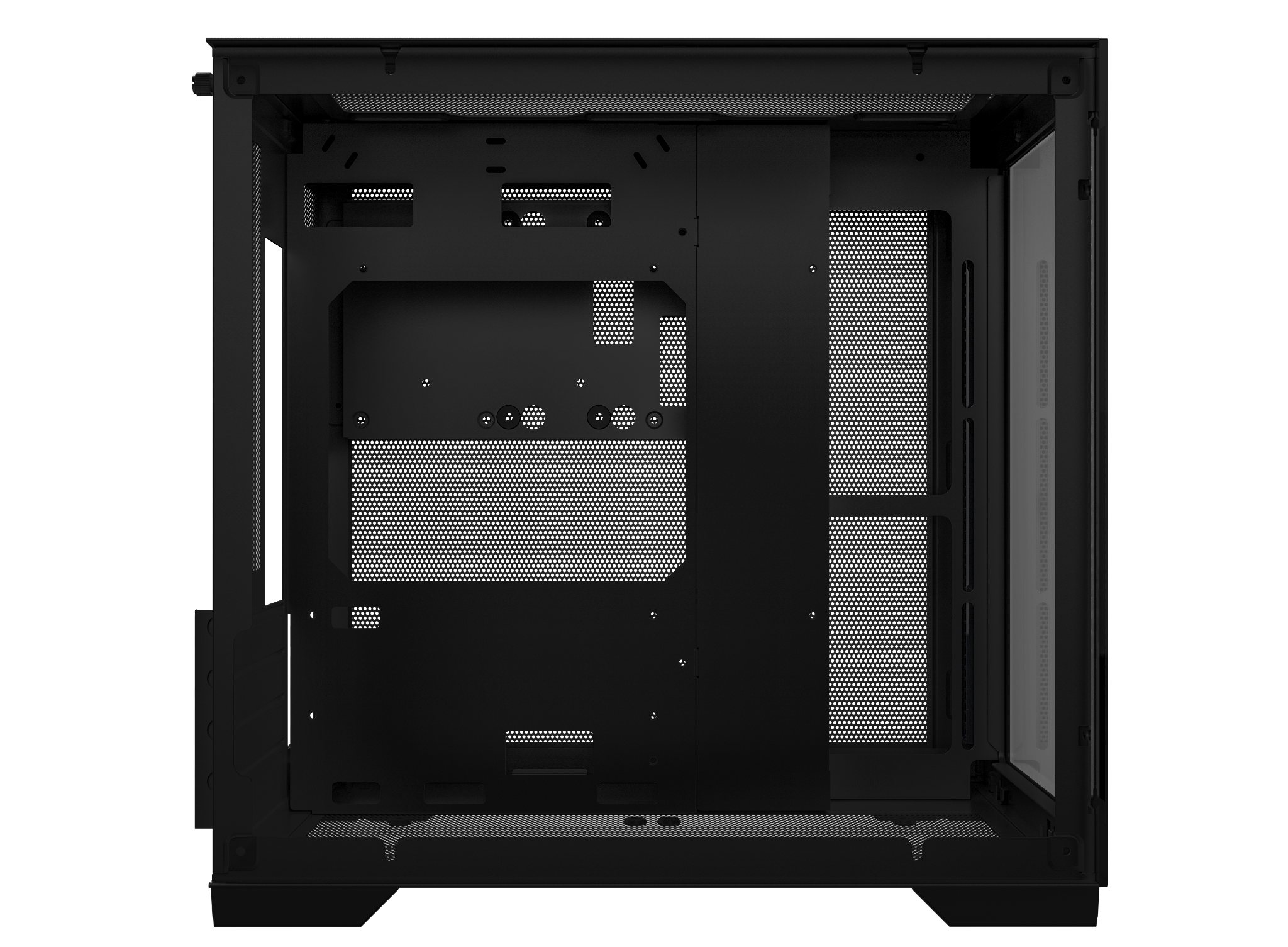 CASE MIK LV12 MINI FLOW GAMING BLACK – Máy Tính Biên Hòa