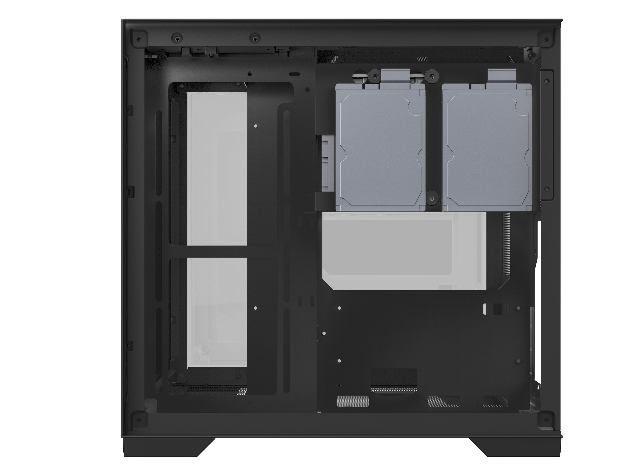 CASE MIK LV12 MINI FLOW GAMING BLACK – Máy Tính Biên Hòa