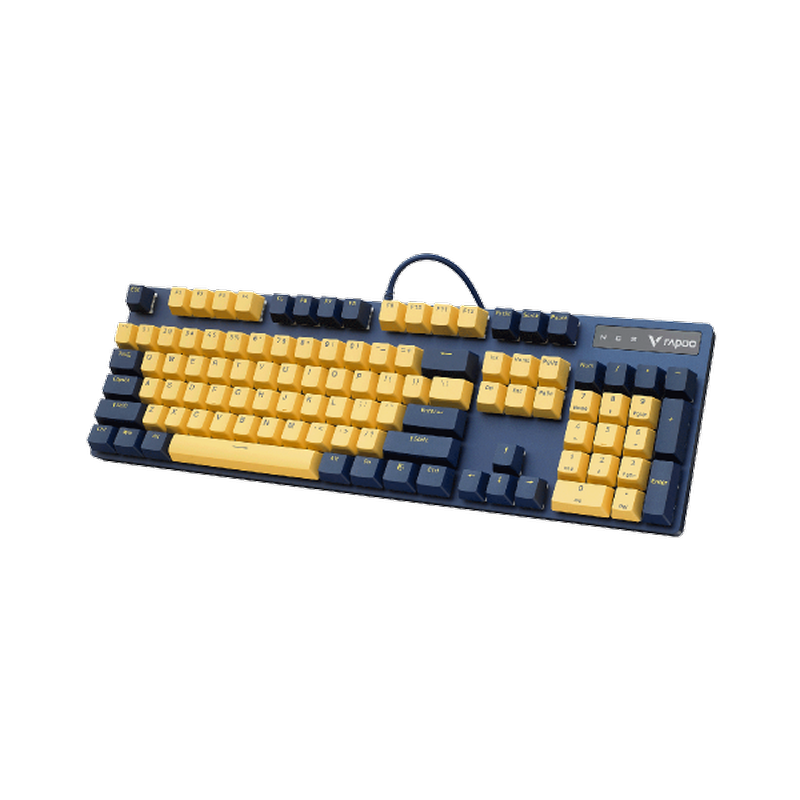 Bàn Phím Cơ Rapoo V500 Pro Yellow Blue Switch – Máy Tính Biên Hòa