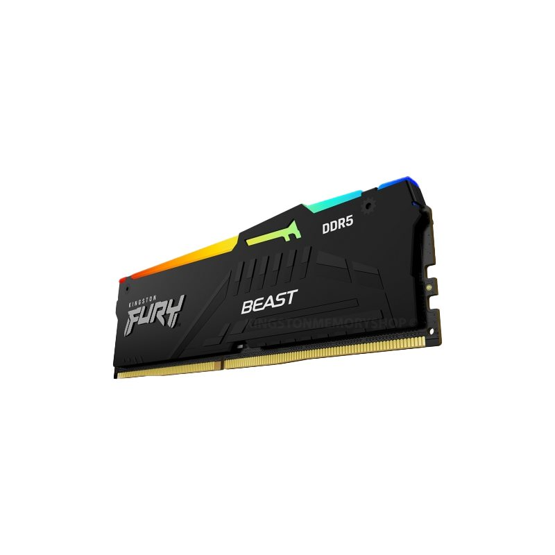 RAM DDR5 16GB KINGSTON FURY BEAST AMD EXPO RGB 5200MHz – Máy Tính Biên Hòa