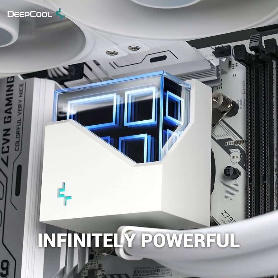 TẢN NHIỆT NƯỚC CPU DEEPCOOL LT720 ARGB 360MM - WHITE – Máy Tính Biên Hòa