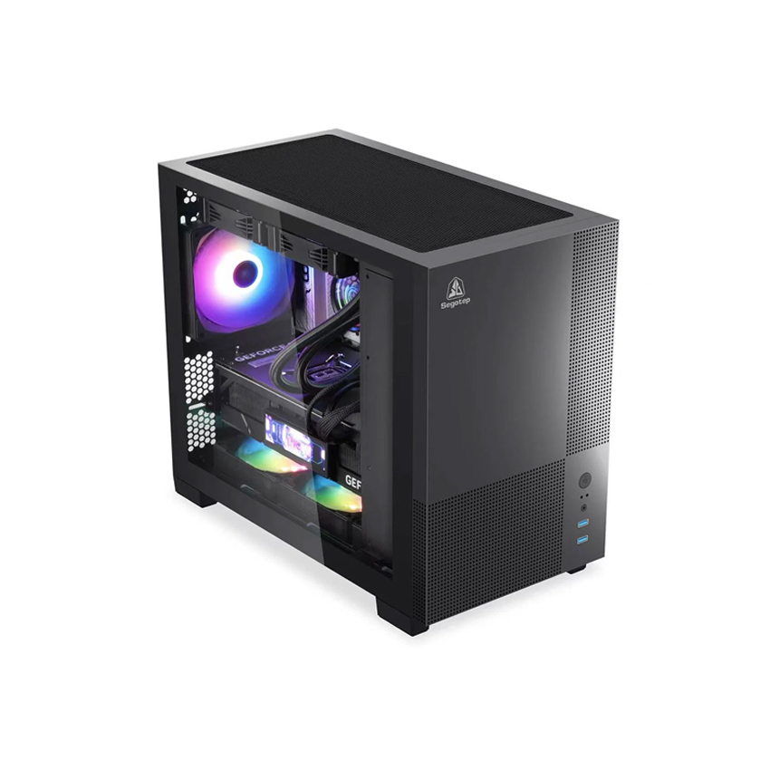 Case Segotep Memphis-S Black (Mini Tower/ Màu đen) – Máy Tính Biên Hòa