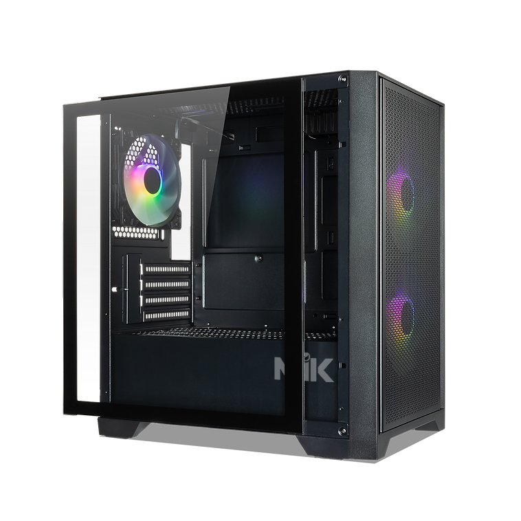Case MIK Morax 3 FAN ARGB BLACK – Máy Tính Biên Hòa