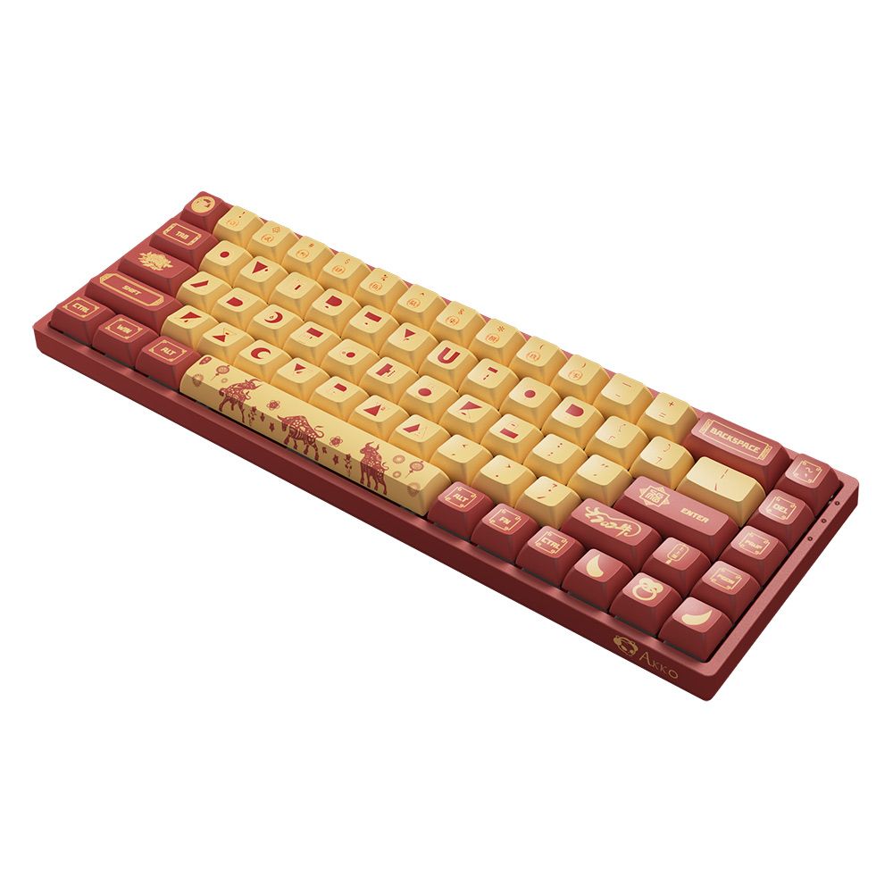 Bàn Phím Cơ Akko 3068 V2 Year Of Ox Ocean Blue PBT RGB Wireless Akko S ...