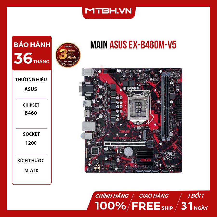 MAIN ASUS EX-B460M-V5 – Máy Tính Biên Hòa