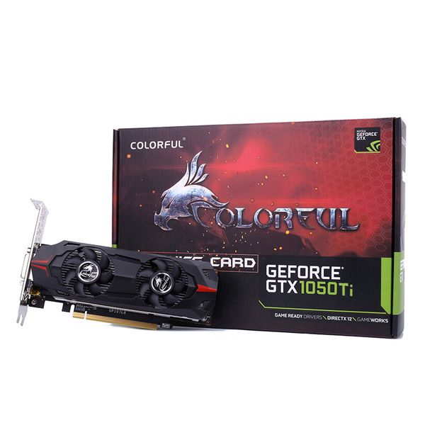 VGA COLORFUL GTX 1050Ti LP 4GB (2 FAN) NEW BH 48TH – Máy Tính Biên Hòa