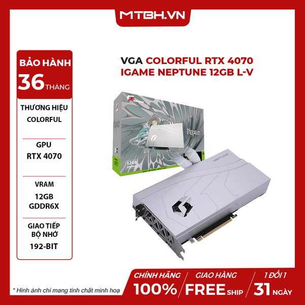 VGA Colorful RTX 4070 iGame Neptune 12GB L-V – Máy Tính Biên Hòa