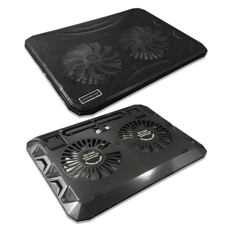 ĐẾ TẢN NHIỆT LAPTOP NOTEBOOK COOLING PARTNER N139 2FAN BLACK NEW – Máy ...