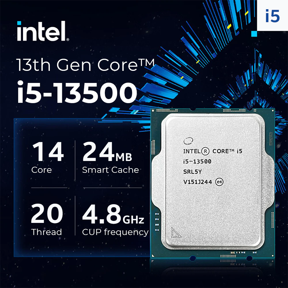 CPU Intel Core I5 13500 (24M Cache, up to 4.80Ghz, 14C20T, Socket 1700 – Máy Tính Biên Hòa