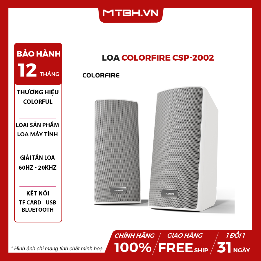 LOA COLORFIRE CSP-2002 - DESKTOP SPEAKERS | RGB LIGHTING – Máy Tính ...