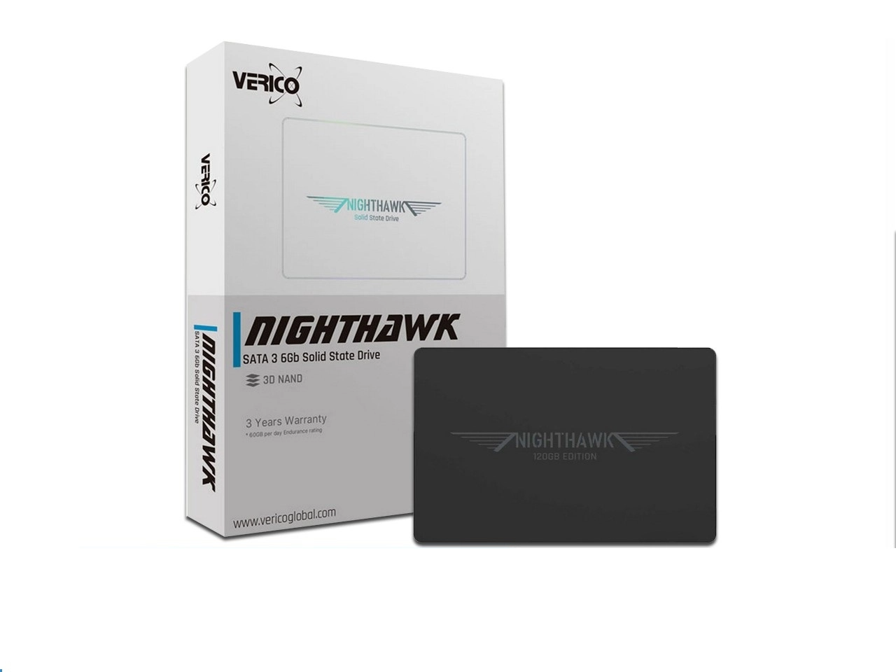 SSD Verico 120GB Nighthawk SATA III – Máy Tính Biên Hòa