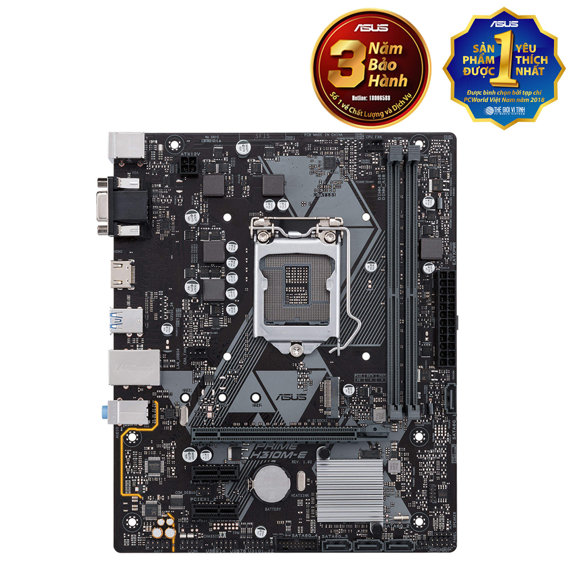 MAIN ASUS PRIME H310M-E R2.0 – Máy Tính Biên Hòa