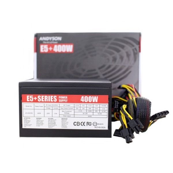 PSU ANDYSON 400W E5+ CÒN BH – Máy Tính Biên Hòa