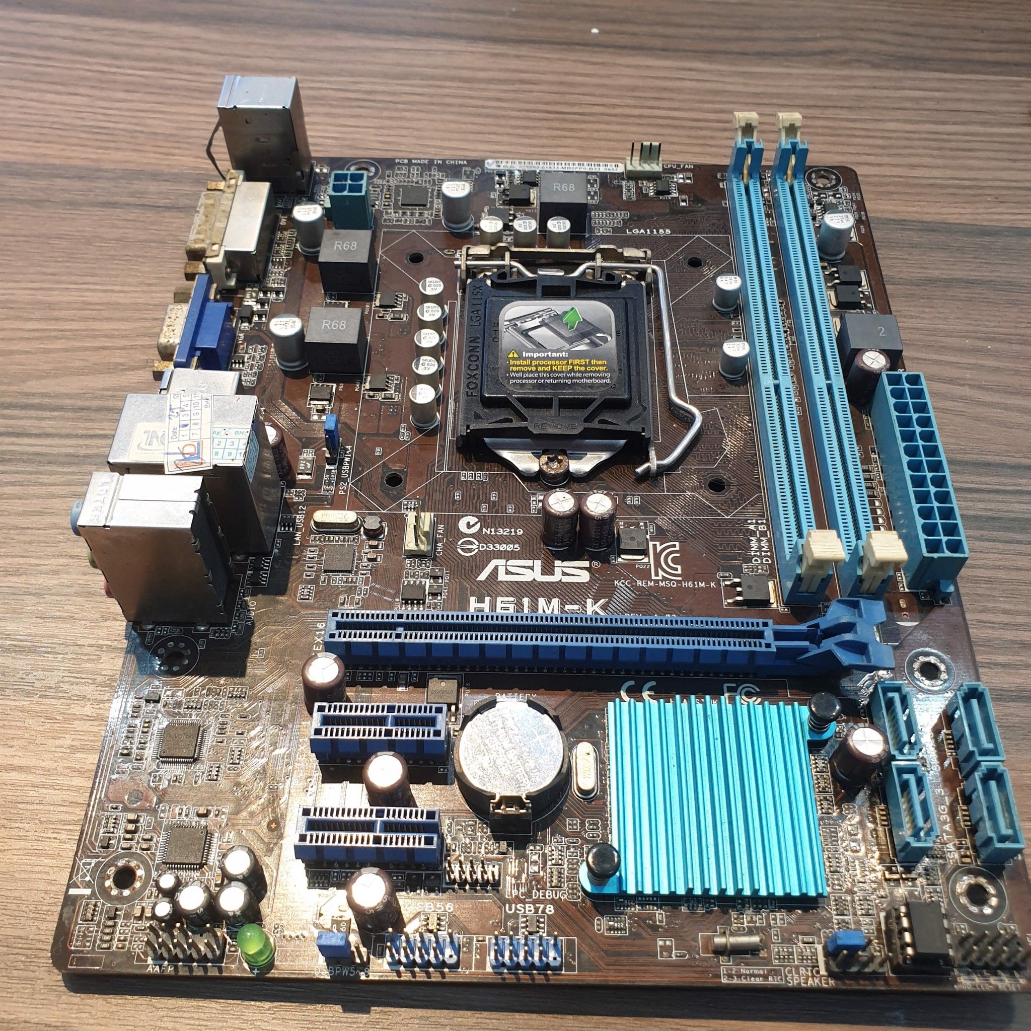 MAIN ASUS H61M-K HBH – Máy Tính Biên Hòa