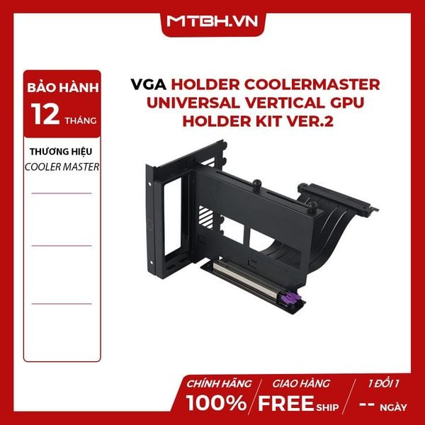 VGA HOLDER COOLERMASTER UNIVERSAL VERTICAL GPU HOLDER KIT Ver.2 – Máy ...