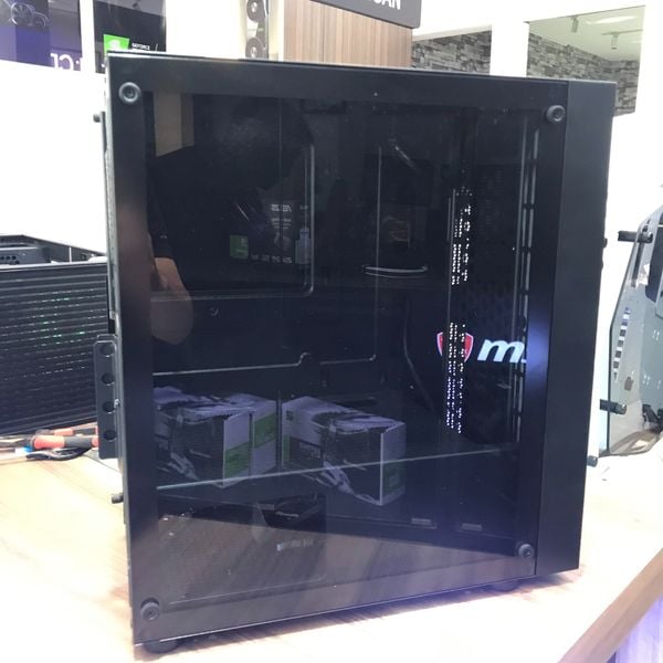 CASE MIK TM06 GAMING BLACK (Led Strip ARGB Sync Main) 2ND – Máy Tính Biên Hòa