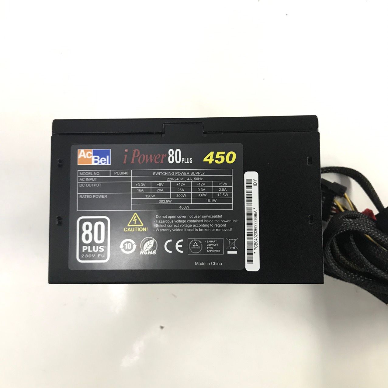PSU ACBEL 450W CÒN HBH – Máy Tính Biên Hòa