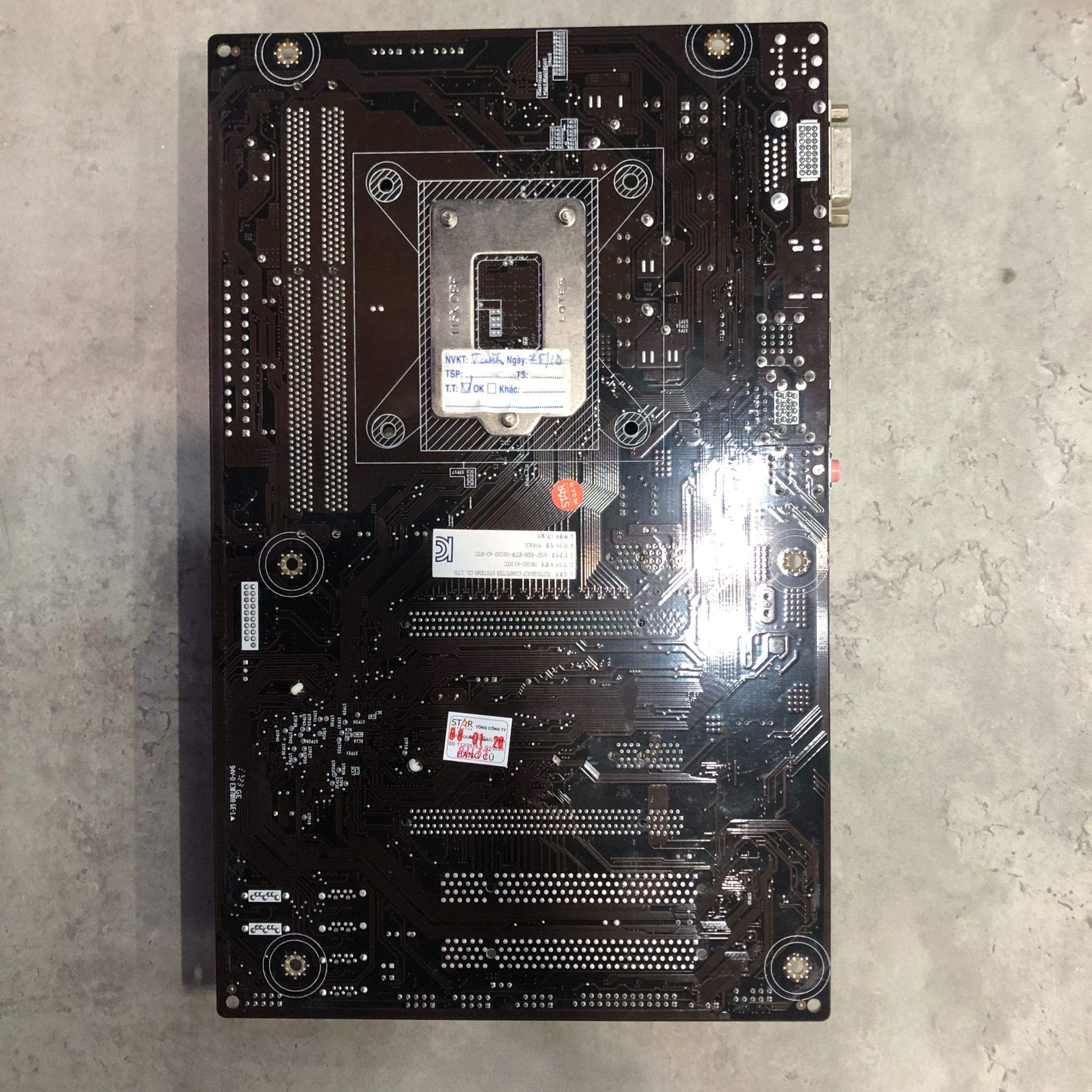 MAIN ECS H81H3-A3 H81 BTC Socket 1150 DDR3 BH 1 THÁNG – Máy Tính Biên Hòa
