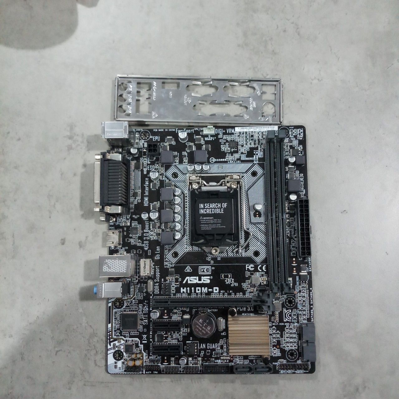 MAIN ASUS H110M-D BH 1 THÁNG – Máy Tính Biên Hòa