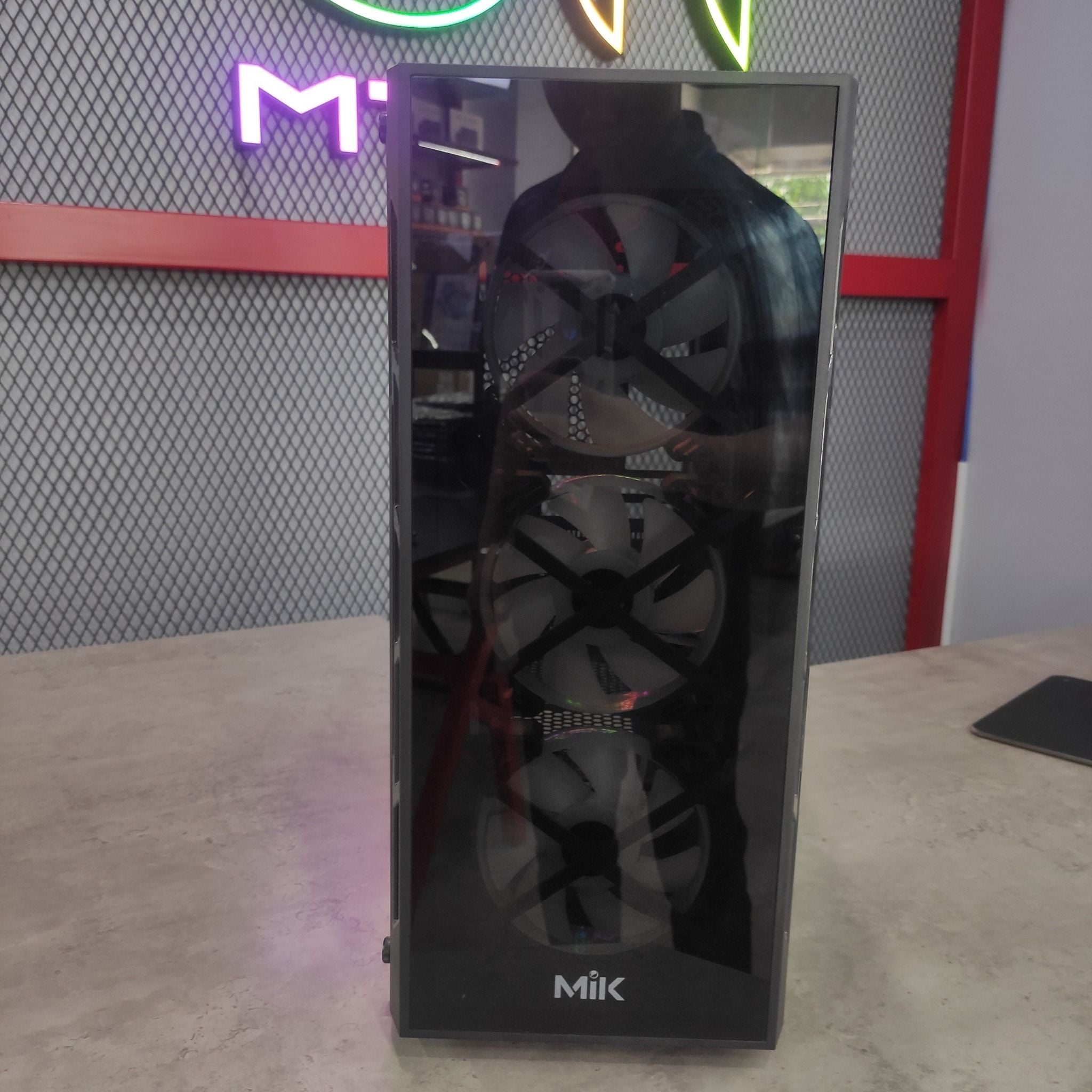 CASE MIK TN10 MID TOWER GAMING BLACK 2ND – Máy Tính Biên Hòa