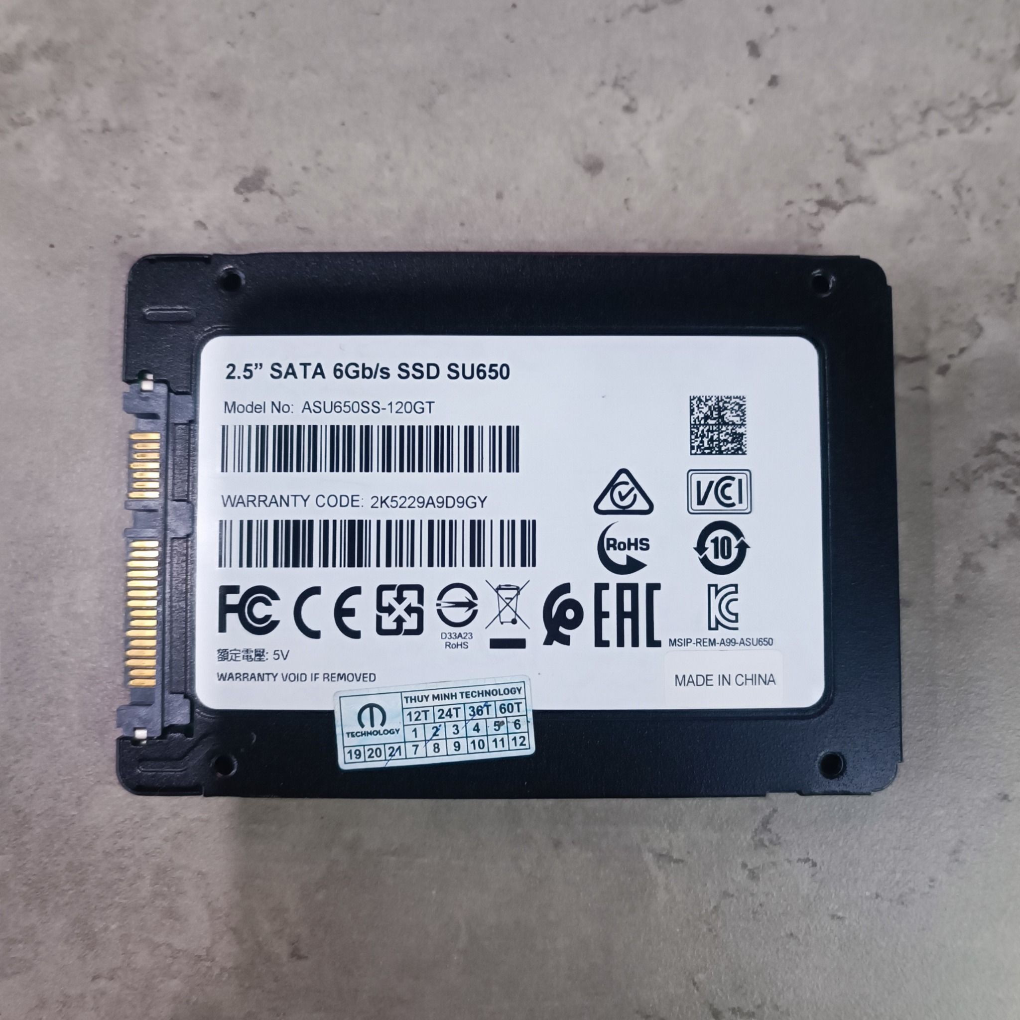 SSD ADATA SU650 120GB SATA BH 1 THÁNG – Máy Tính Biên Hòa