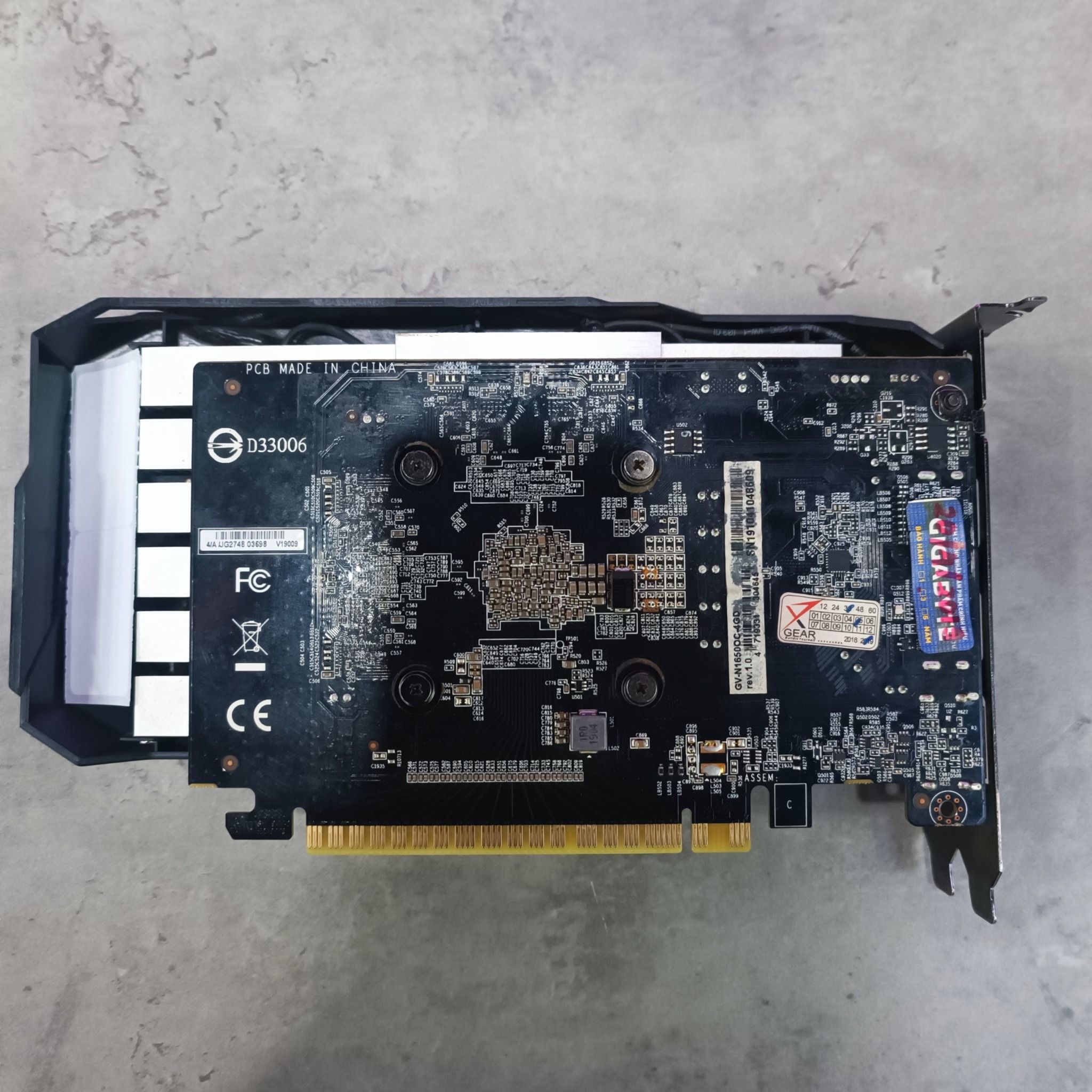 VGA GIGA GTX 1650 2 FAN BH 1 THÁNG – Máy Tính Biên Hòa
