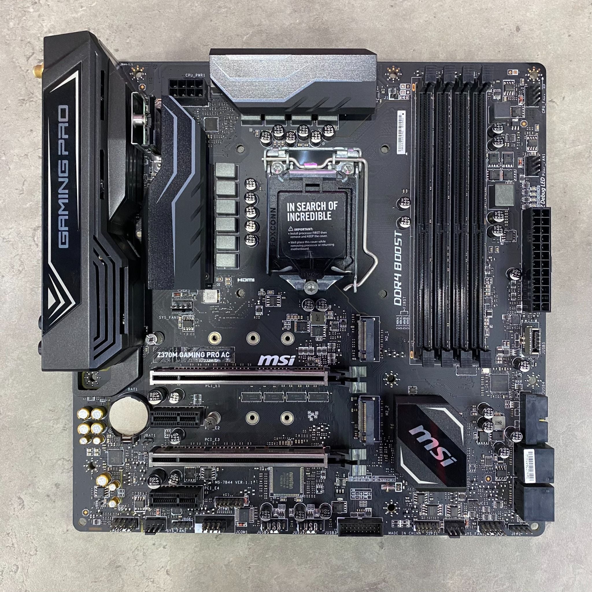 MAIN MSI Z370M GAMING PRO AC BH 1 THÁNG – Máy Tính Biên Hòa