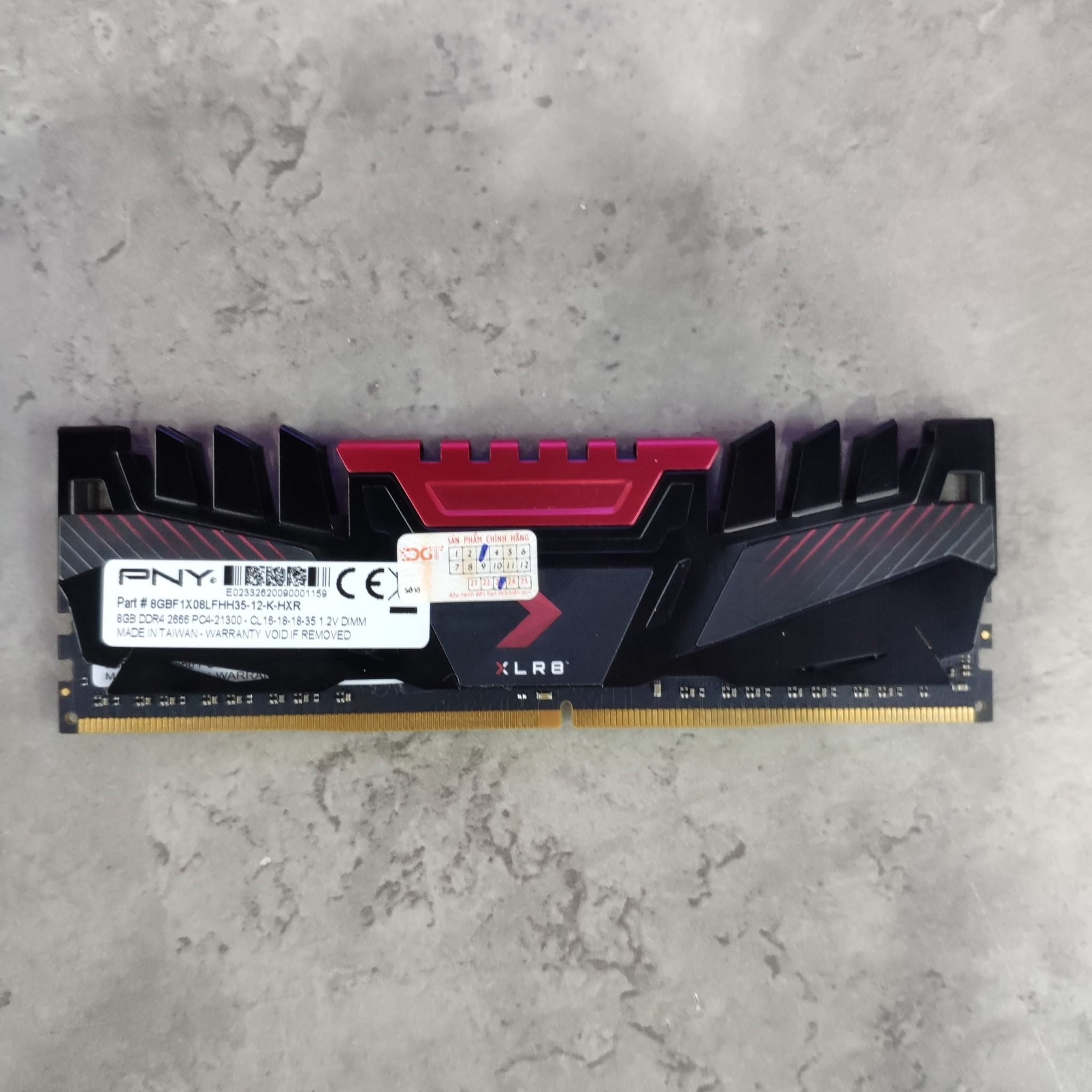 RAM DDR4 8GB PNY BUSS 2666 XLR8 BH 1 THÁNG – Máy Tính Biên Hòa