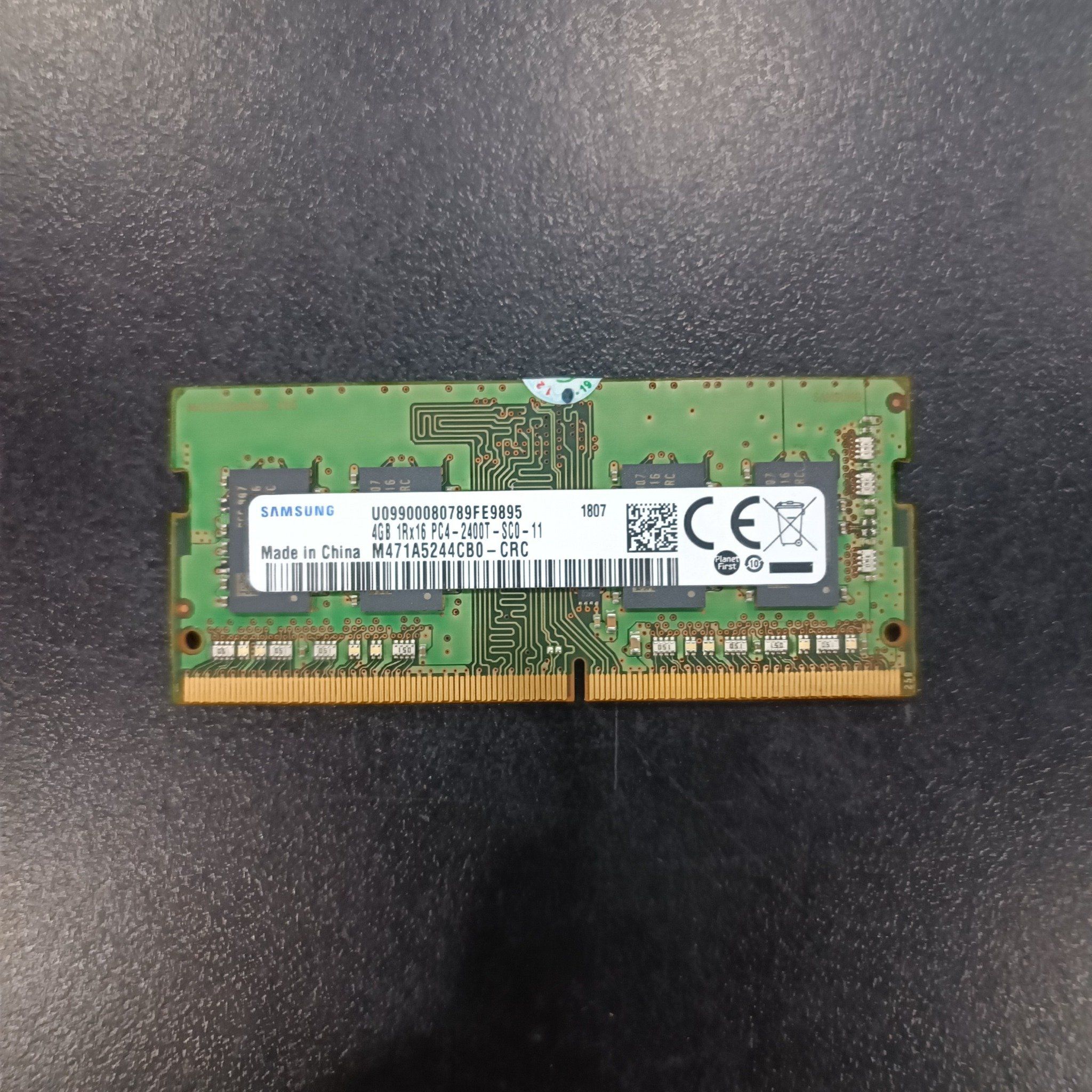 RAM LAPTOP SAMSUNG DDR4 4GB BUS 2400MHZ - BÓC MÁY - BH 1 THÁNG – Máy ...