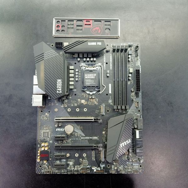 MAIN MSI B360 GAMING PRO CARBON BH 1 THÁNG – Máy Tính Biên Hòa
