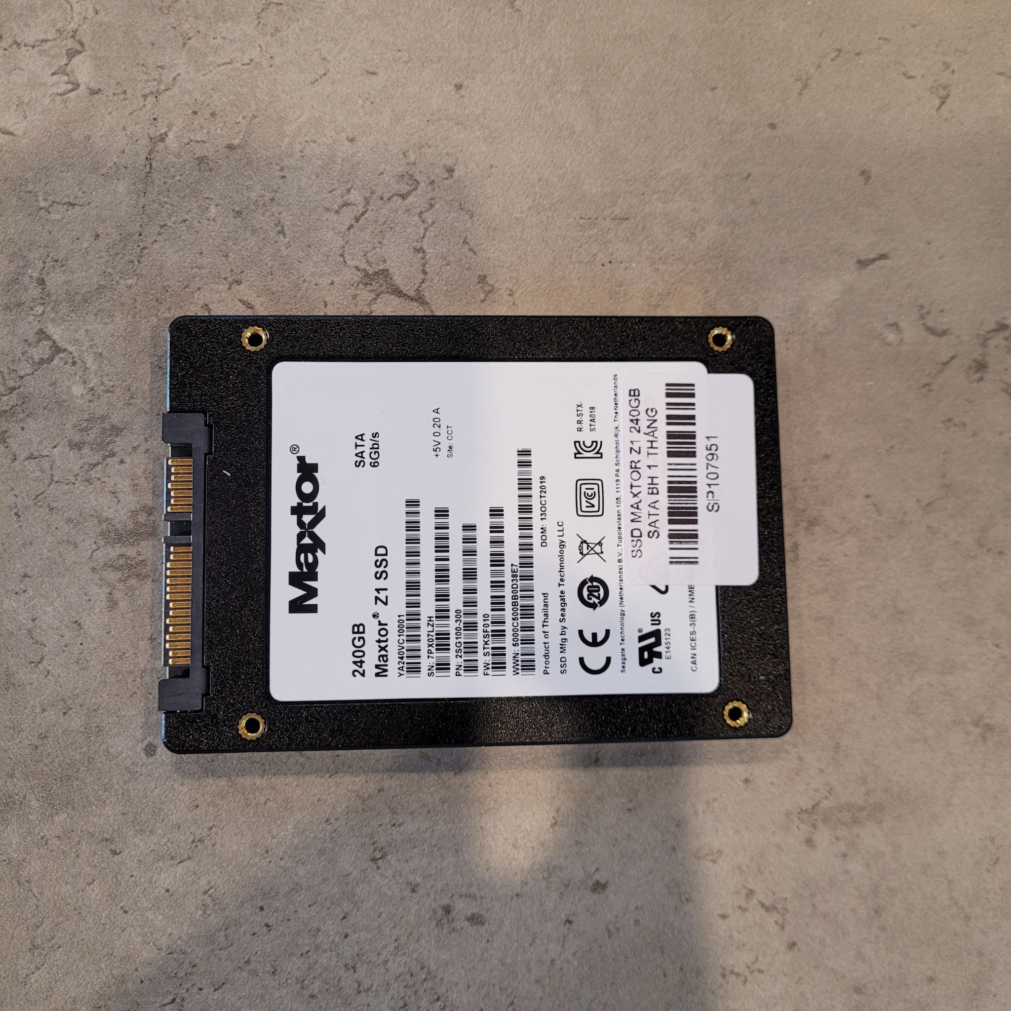 SSD MAXTOR Z1 240GB SATA BH 1 THÁNG – Máy Tính Biên Hòa