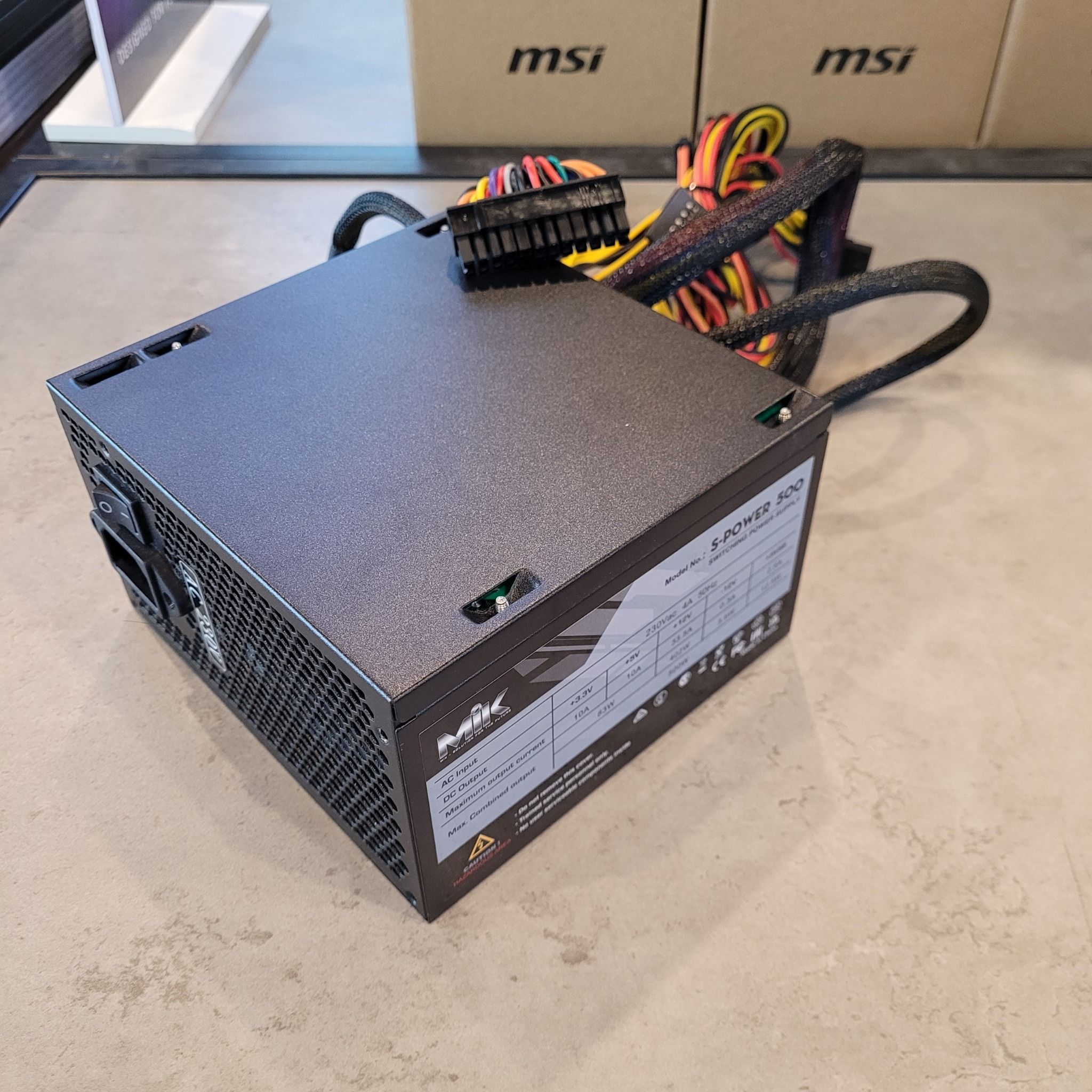 PSU MIK S-POWER 500W BH 1 THÁNG – Máy Tính Biên Hòa